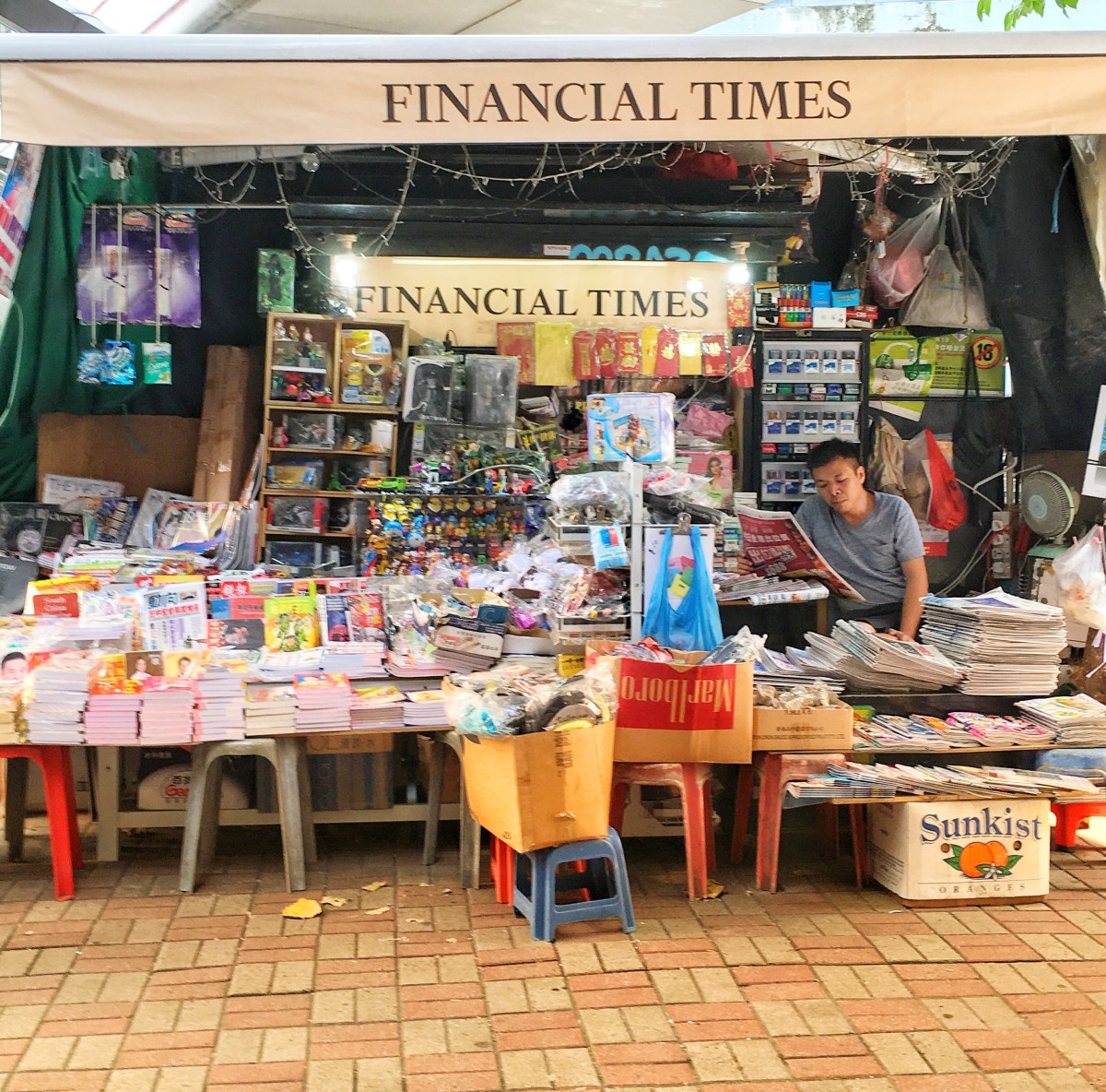 My stall, my rules – happiness and food